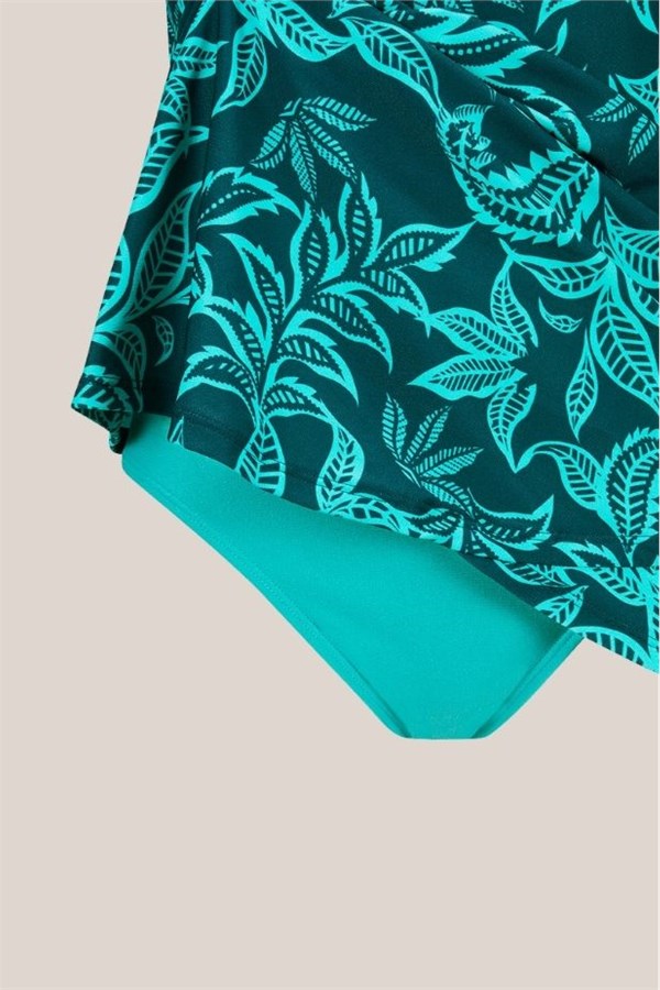 Buy Salerno Sarong - deep emerald/light jade | Amoena Worldwide