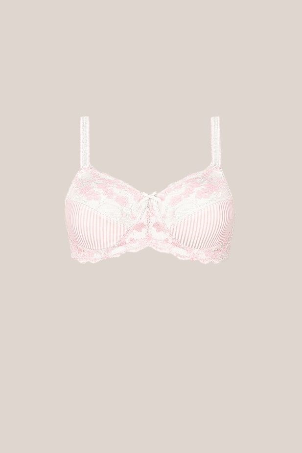 Buy Kennie Non-Wired Bra - dusty rose/off-white | Amoena UK
